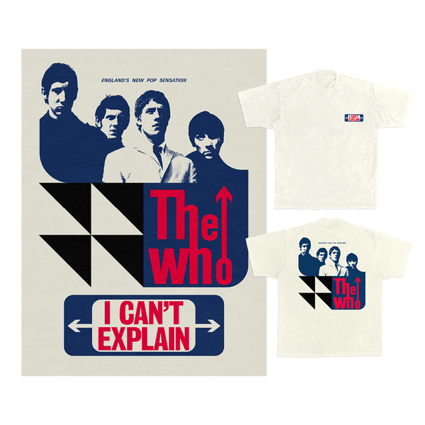 1965 I Can’t Explain T-Shirt + Poster - Who UK