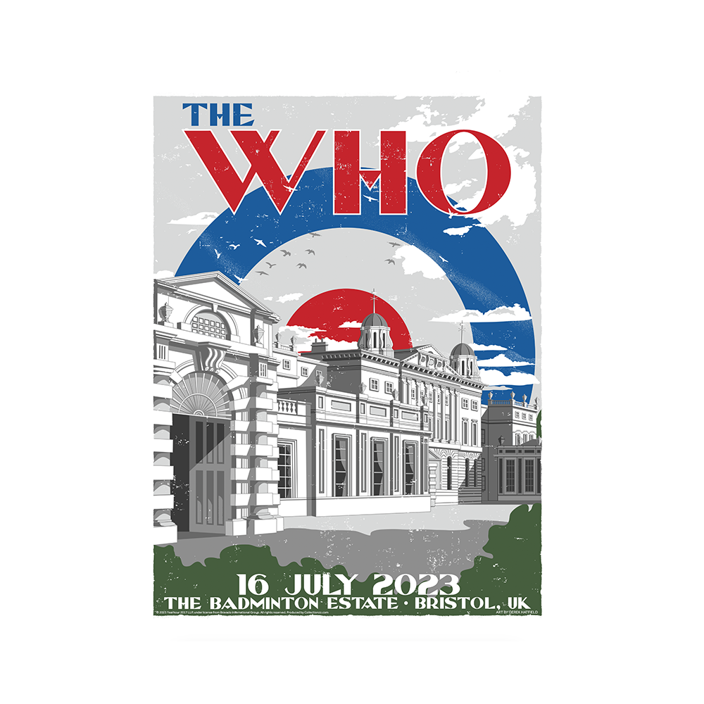 BRISTOL TOUR POSTER - 2023 - Who UK