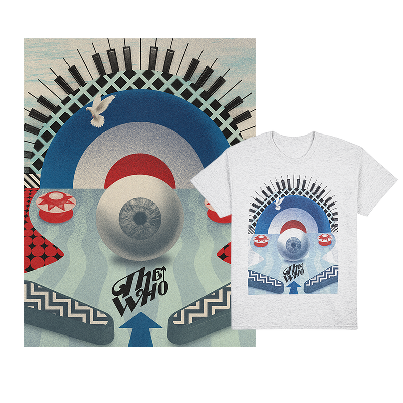 1969 Tommy Album T-Shirt + Poster - Who UK