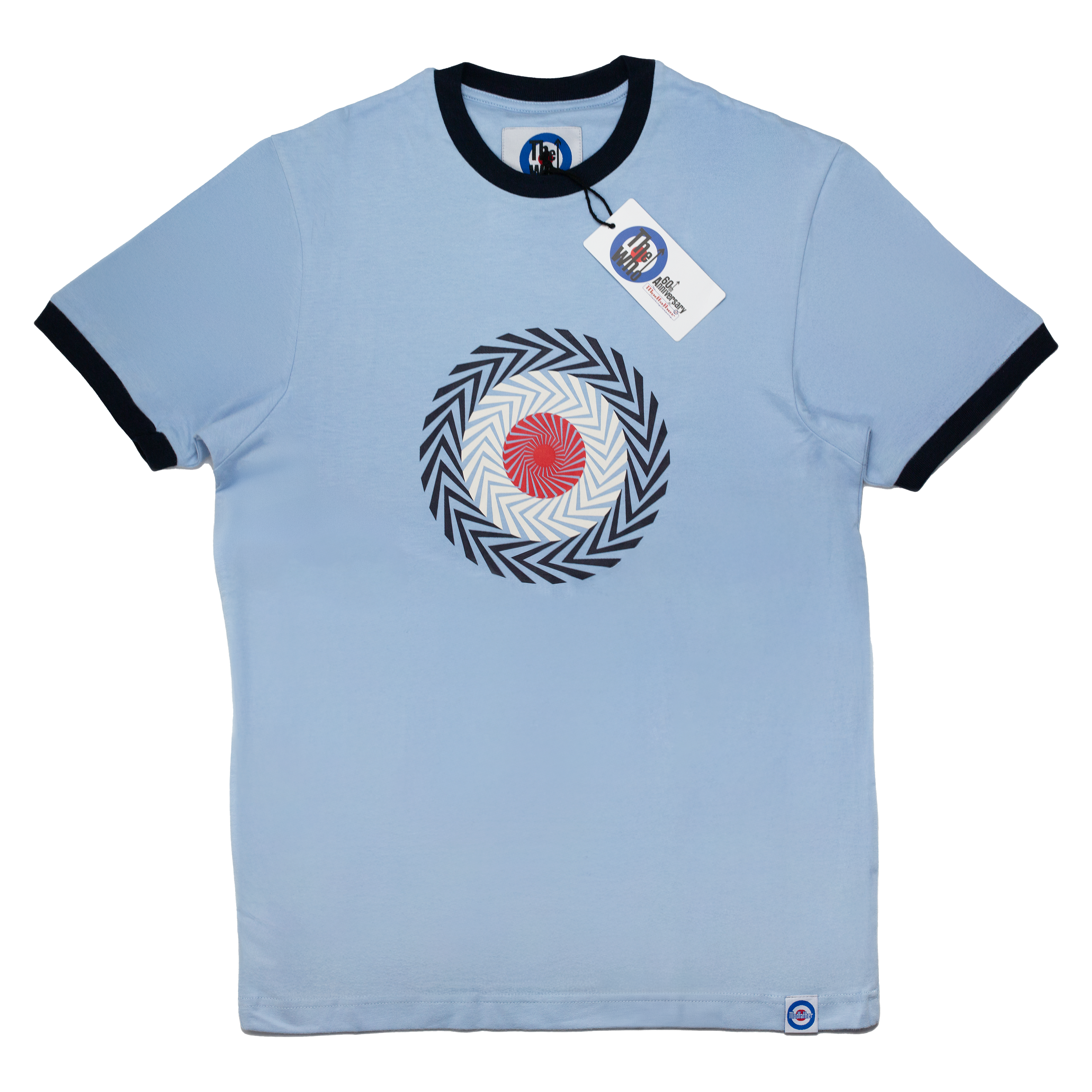 The Who x Modfather Clothing Spiral Target T-Shirt - Who UK